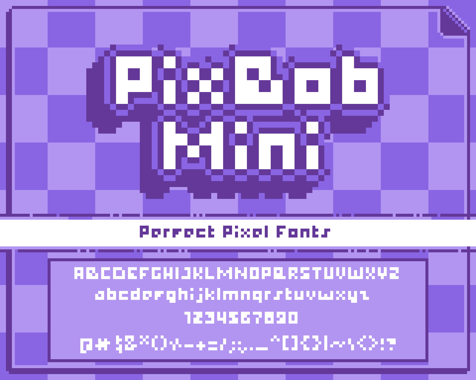 Additional Bitmap Font (FNT File) For Game Engine - Pixel Font - PixBob ...