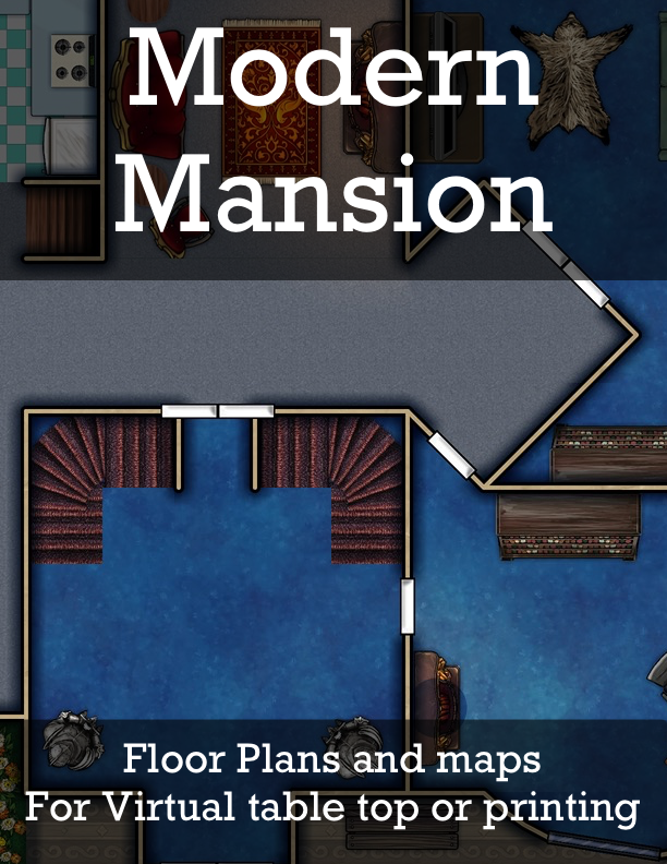 Modern Mansion | Map Pack by mmpAppsCorp