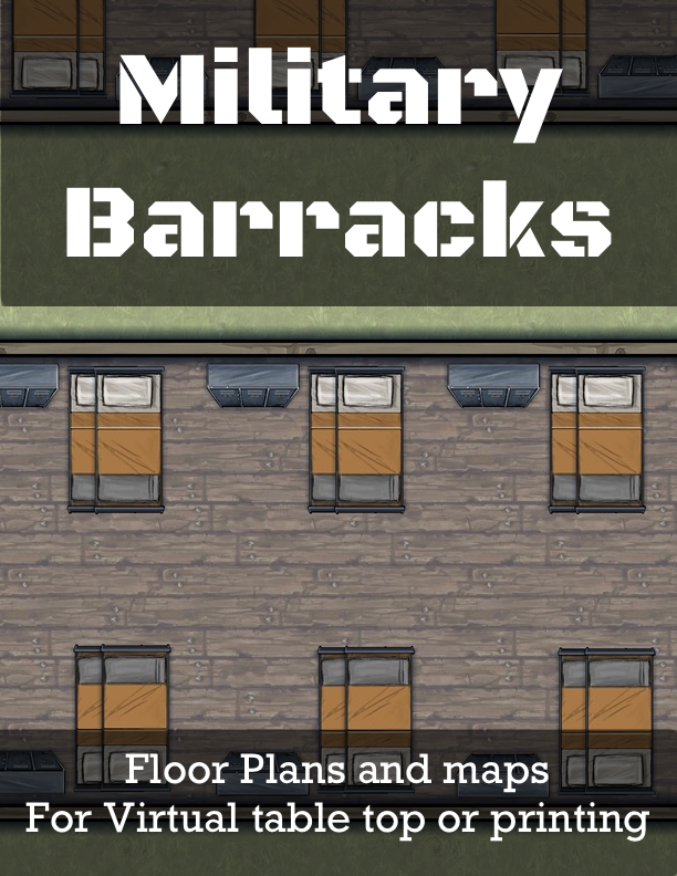 Military Barracks | Map Pack by mmpAppsCorp