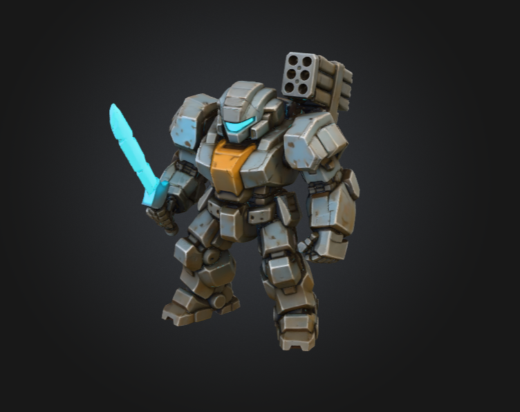 Guardian Mech by Kertia Assets
