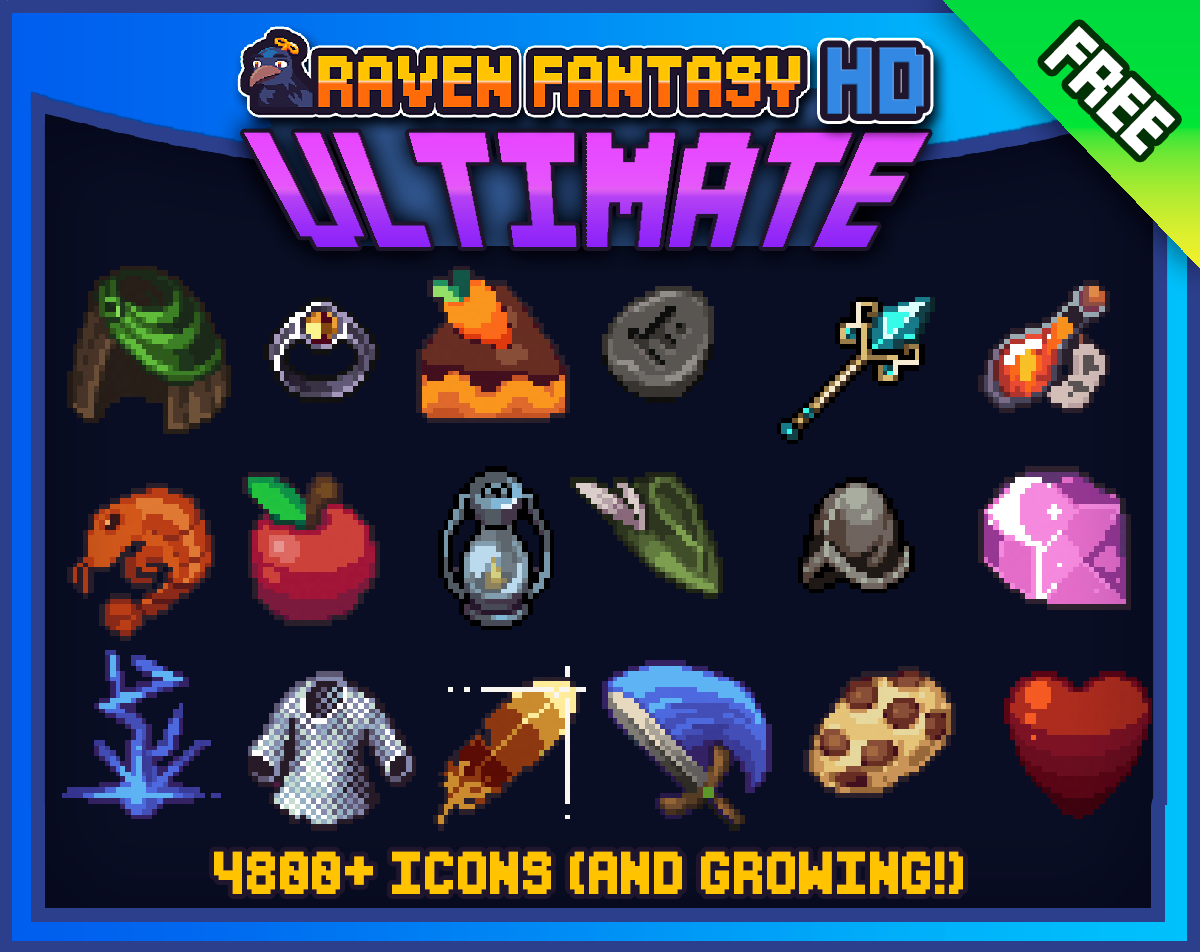 New Update Raven Fantasy Ultimate v.1.4 - Raven Fantasy Icons HD ...