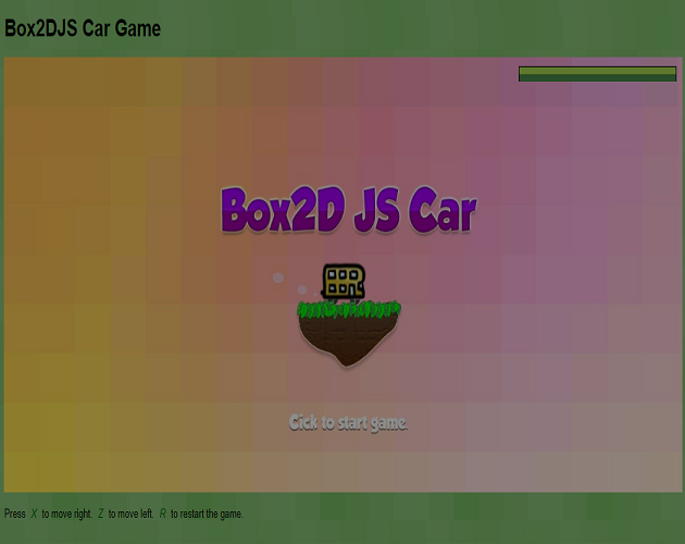 Box 2D Car Game by Tmental