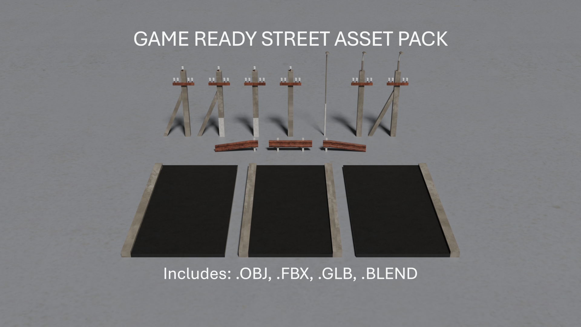 GAME READY STREET ASSET PACK by Oxygen