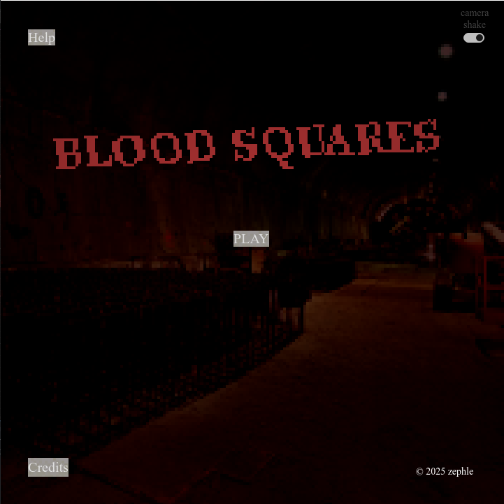Blood Squares by zephle