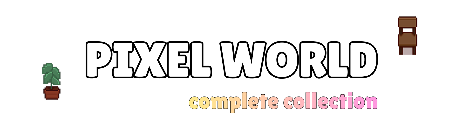 Update #3: Exterior!!! - Pixel World – Complete Pack | Pixel Art Assets ...