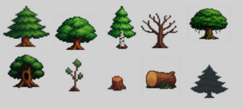 Forest Trees v1 by newguy700