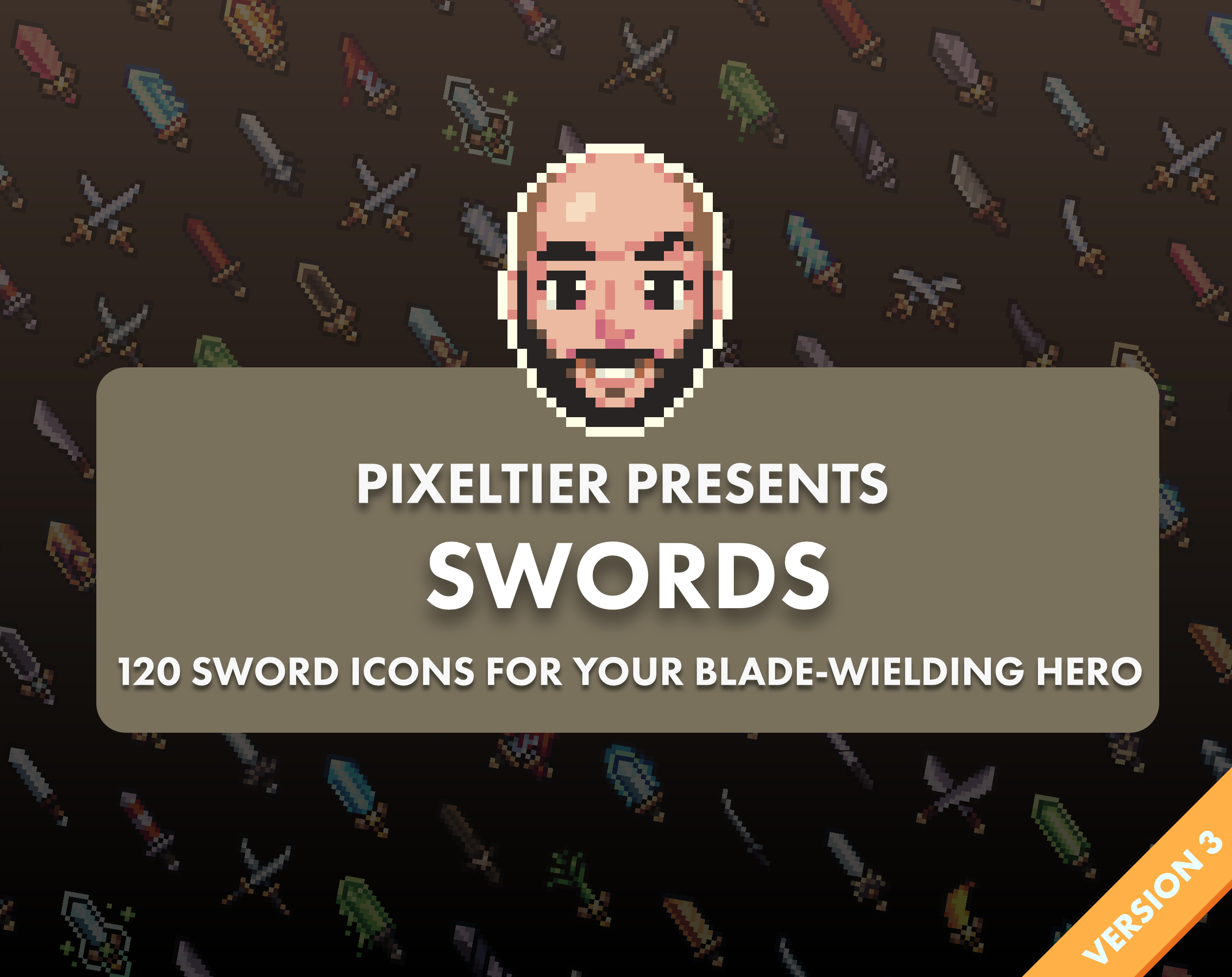 Swords - Icon Pack [Pixel Art, 16x16] by pixeltier