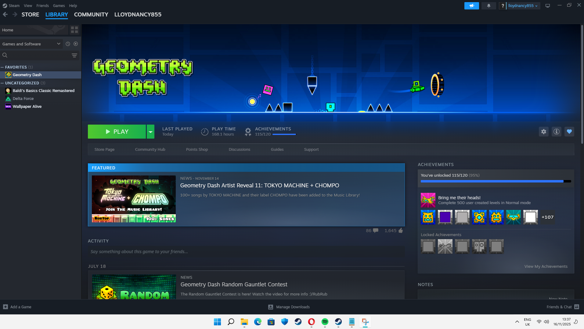 geometry dash by JUMPSCARES