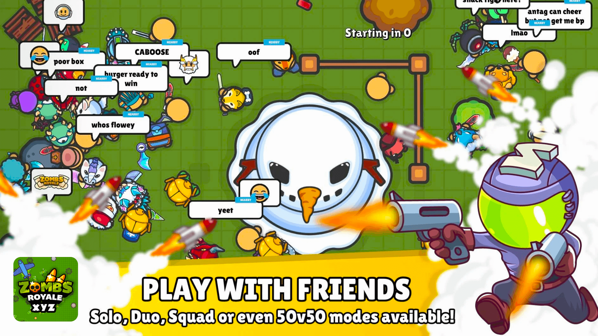 Play Zombs Royale Online — Fast, Free, No Download Required! - itch.io