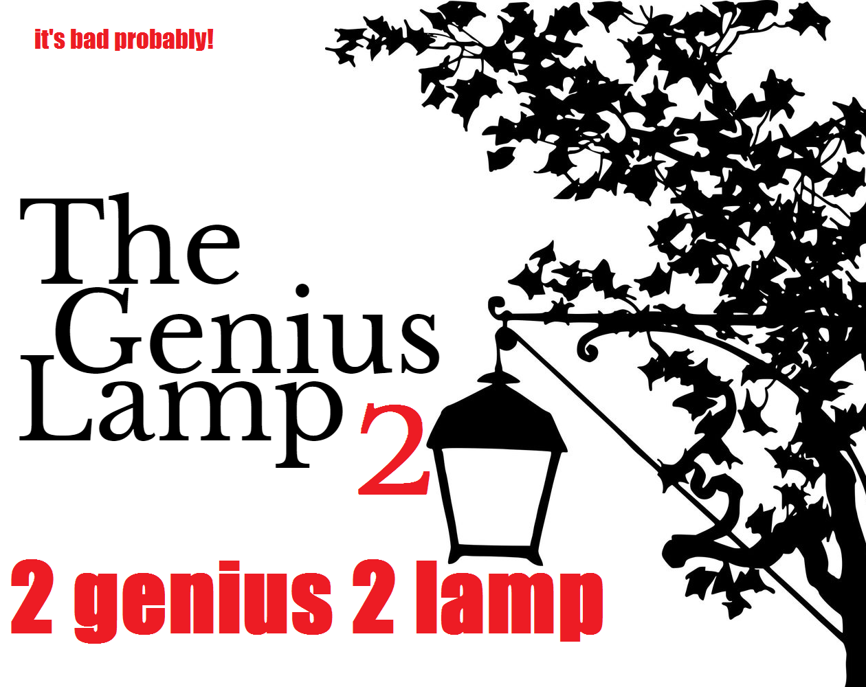 The Genius Lamp II: Carve Your Sigils Deep by blake stone / fenced forest