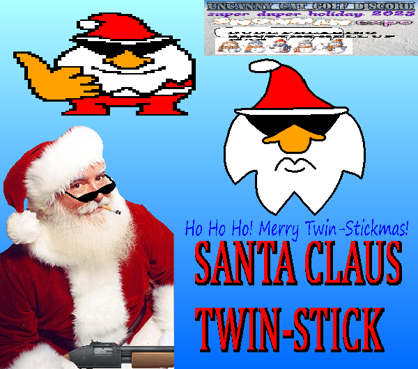 Santa Claus Twin-Stick by Frek
