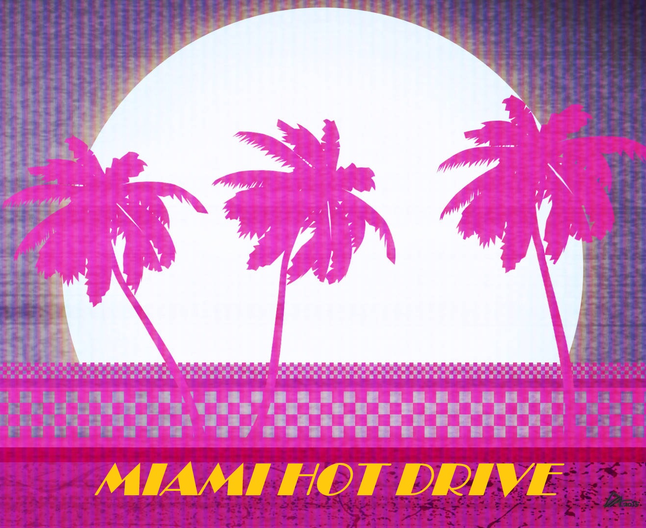 Miami Hot Drive by JustinW