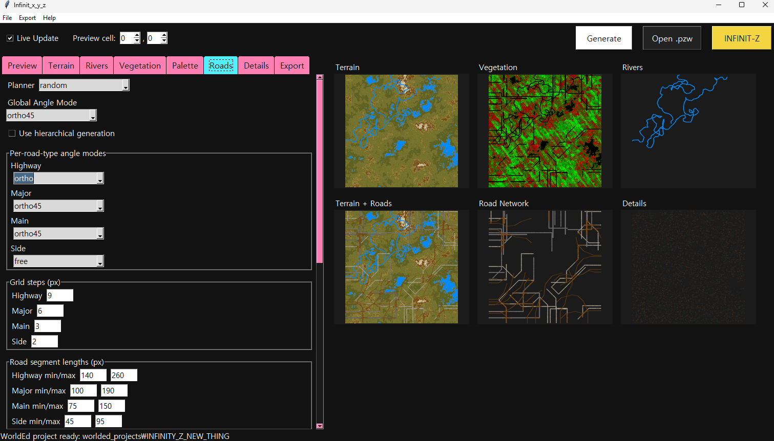 Infinit-x_y_z : The Project Zomboid Map Generator by Azakaela