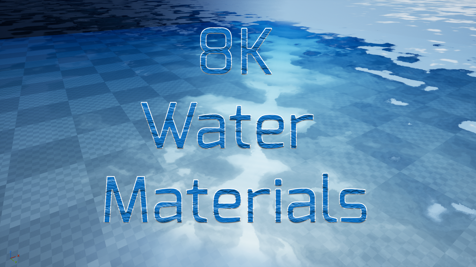 AE's 8K Water Material Pack by UND3RLINE