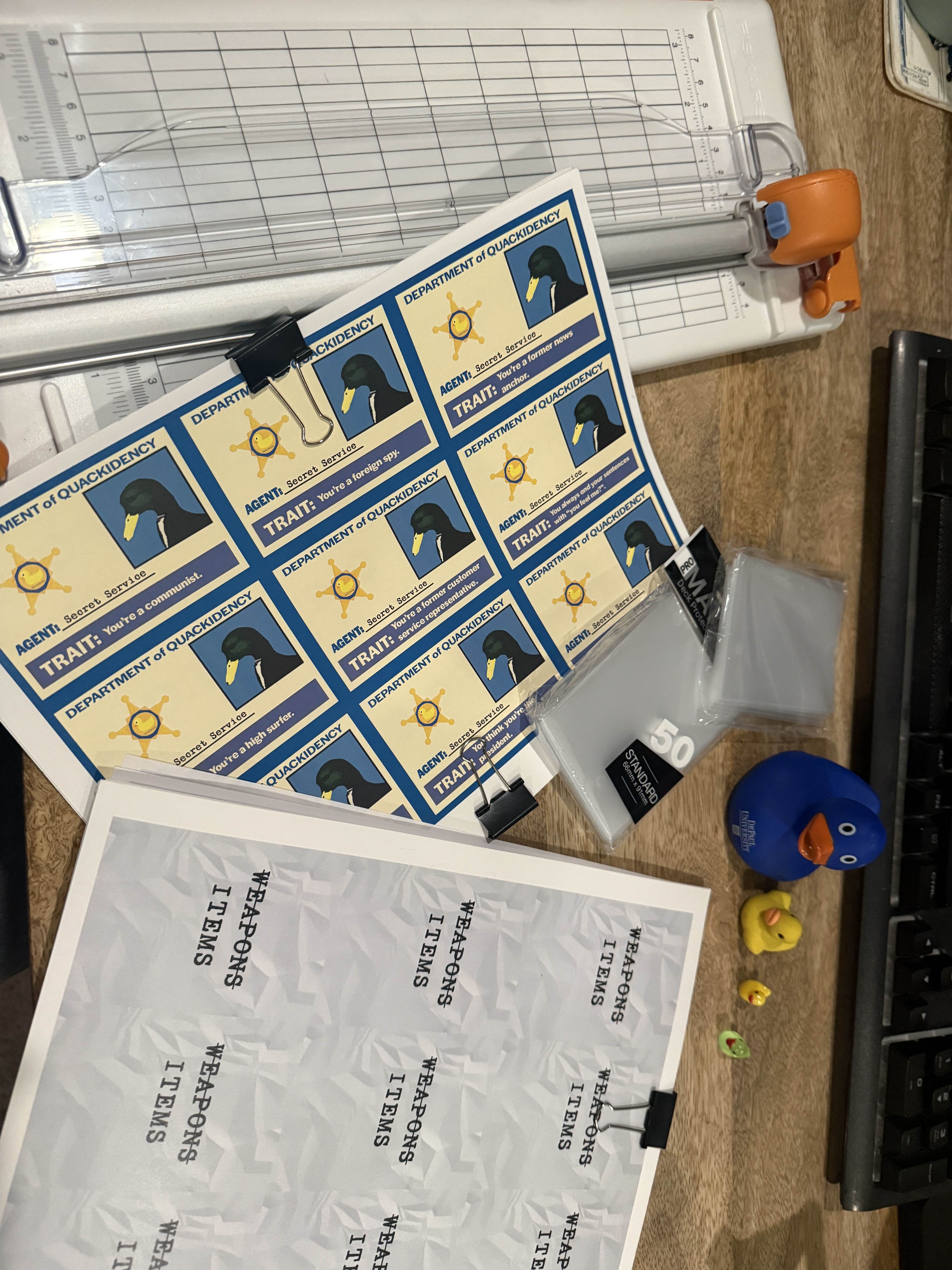 Dev Log #6 - Hey (bum bum bum) got any...comedy? - Mr. President Duck ...