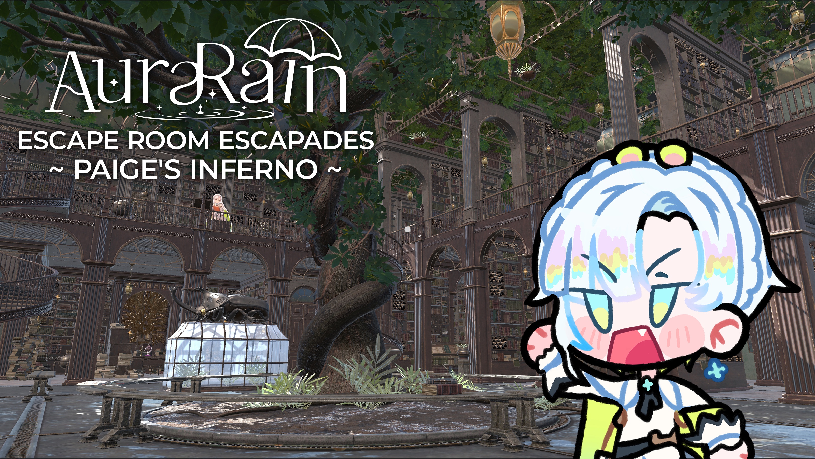 AuraRain Escape Room Escapades ~PAIGE'S INFERNO~ by V4Mirai