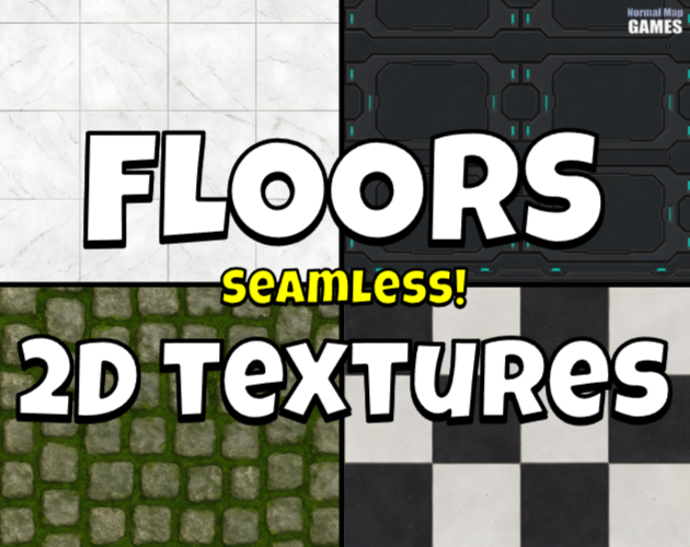 Floors 2D Texture Pack by NormalMap_Games