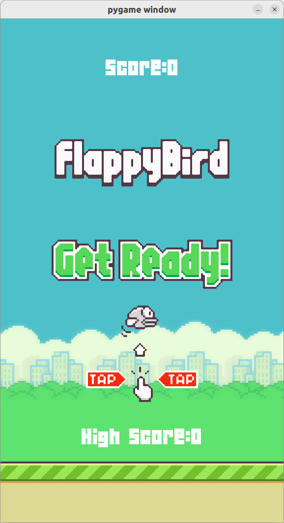 Flappy Bird Pygame Clone by Kgotso-Koete