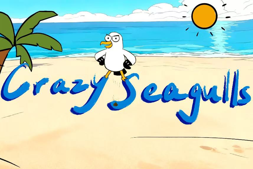 Crazy Seagulls by YiZhao