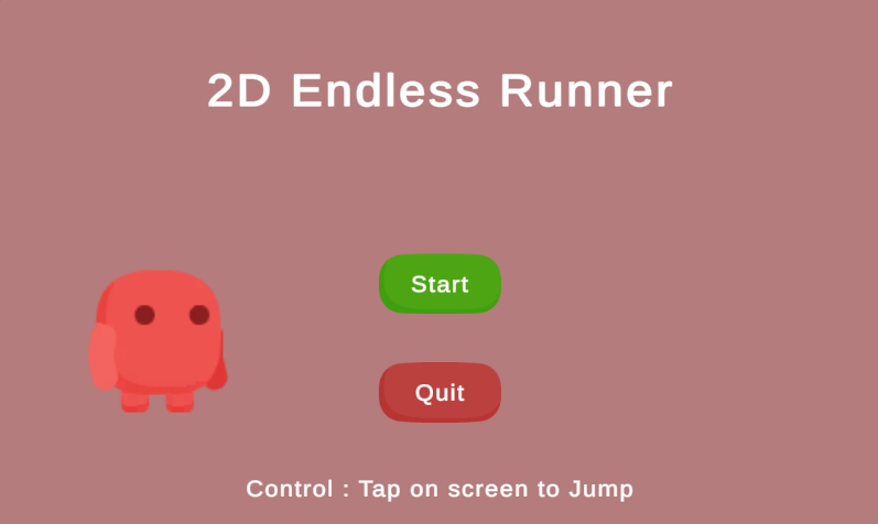 2D Endless Runner by Yash Pal