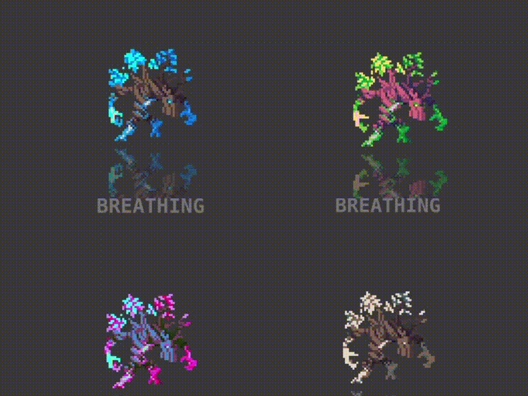 RPG Pixel Art Character - Treant by mrjones