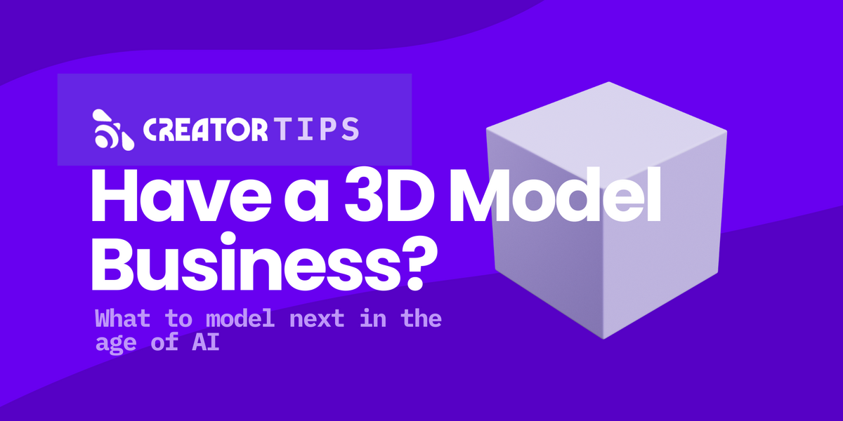 Navigating AI as a 3D Model Creator, and What To Model Next - itch.io
