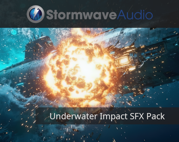 Underwater Impact Sound Effects Pack by Stormwave Audio