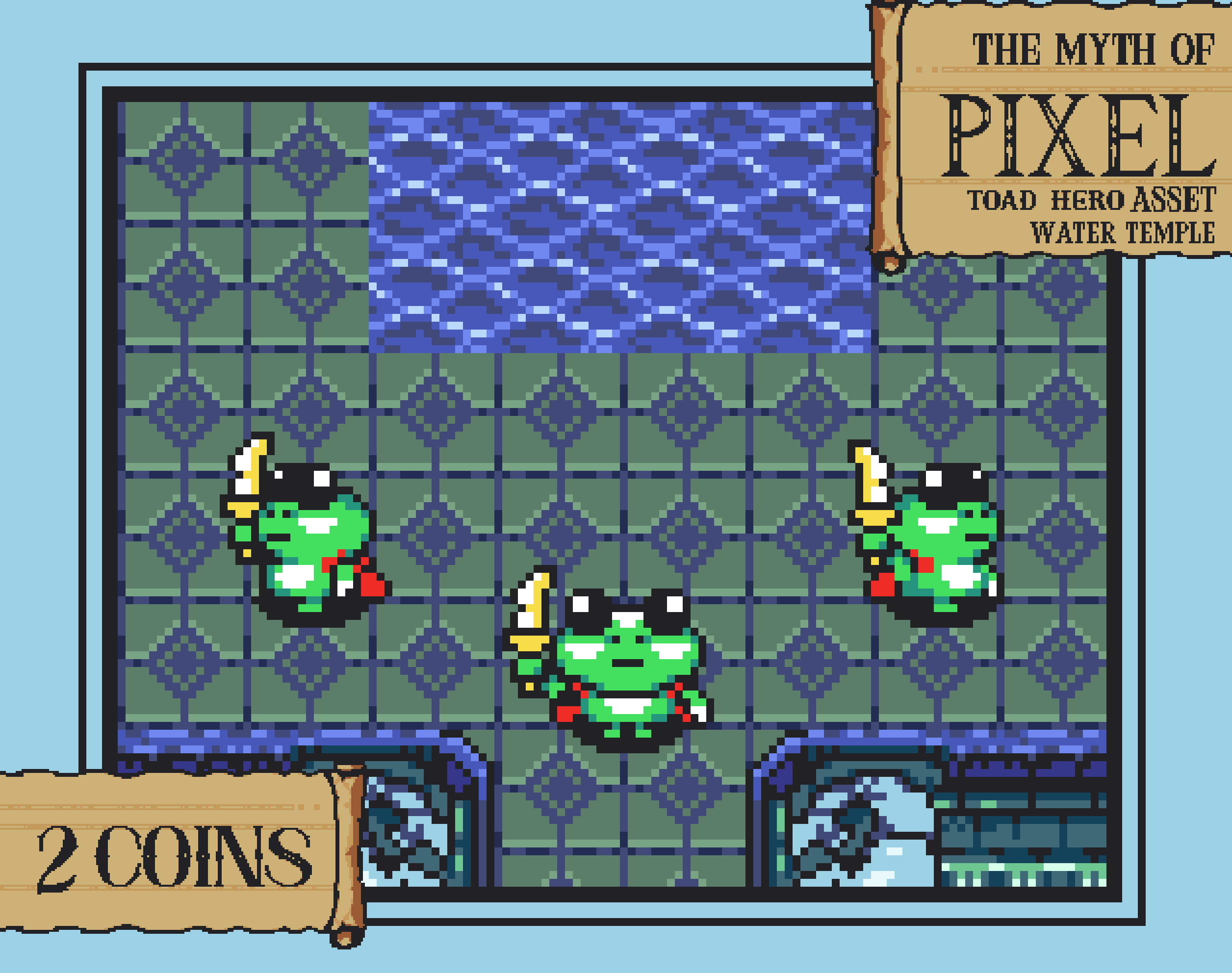 Myth of Pixel - Frog Hero by Atari Boy