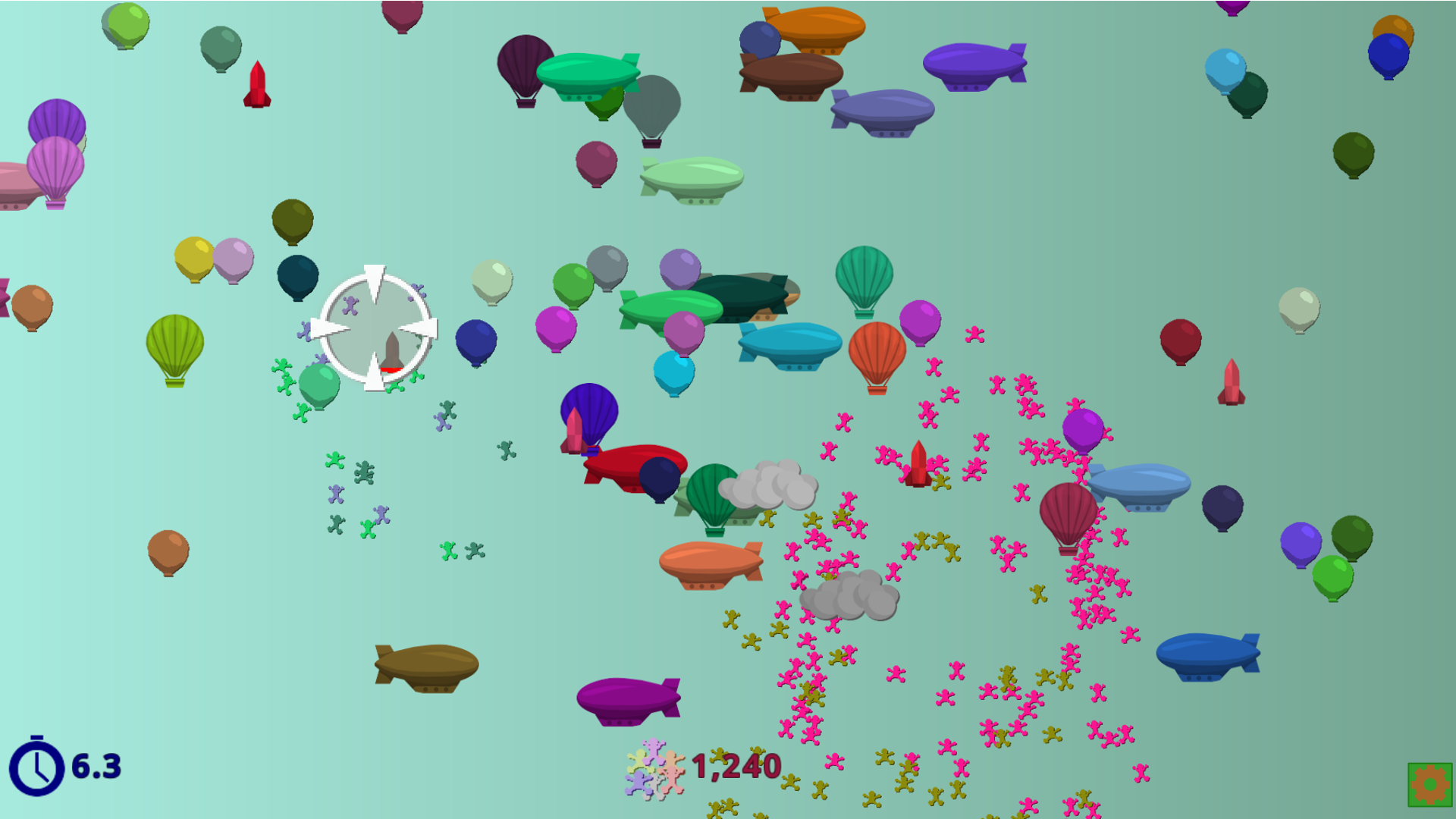Pop Balloons and Drop People by Aggroblakh