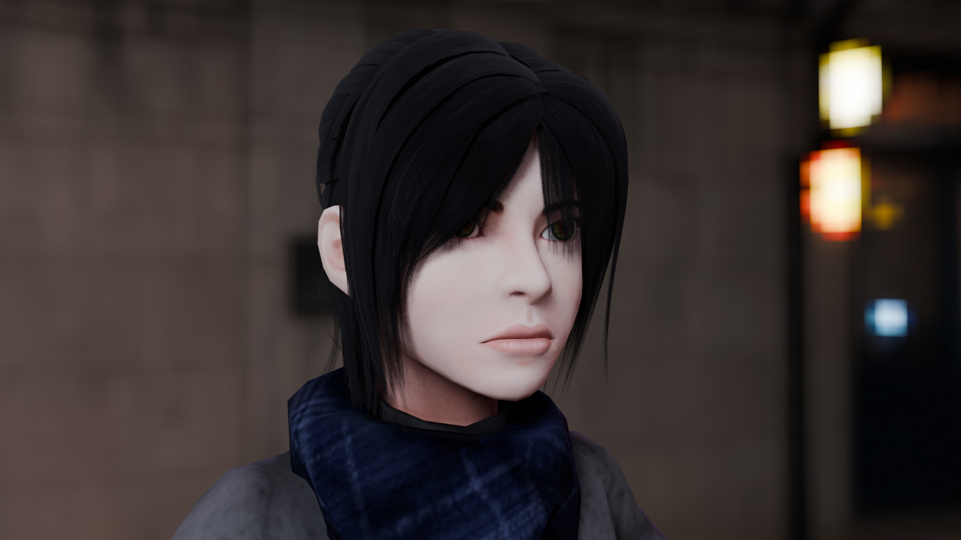 Asian Girl | PS2 style character by McPato