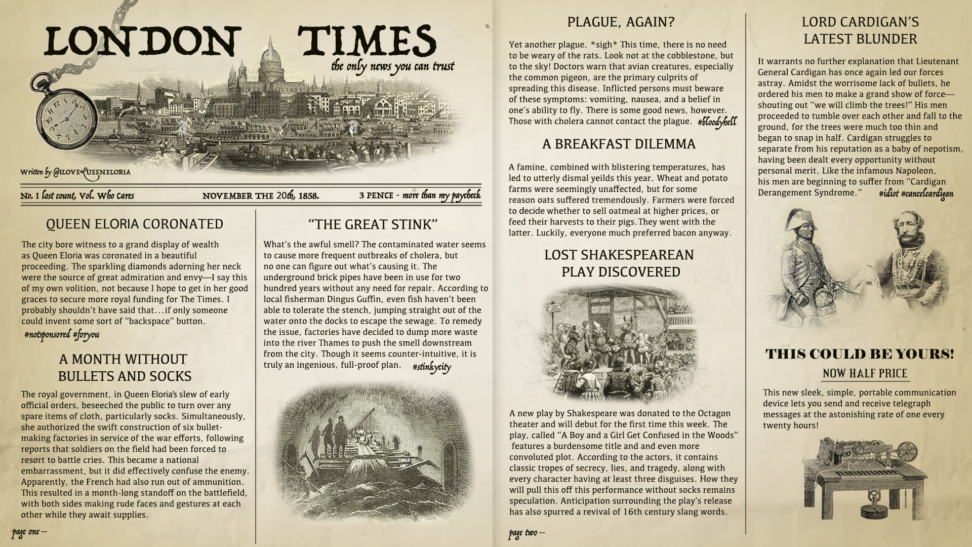 Time and Place by Vidaliar, MollyThaMasta, alexkutza for IU Narrative ...