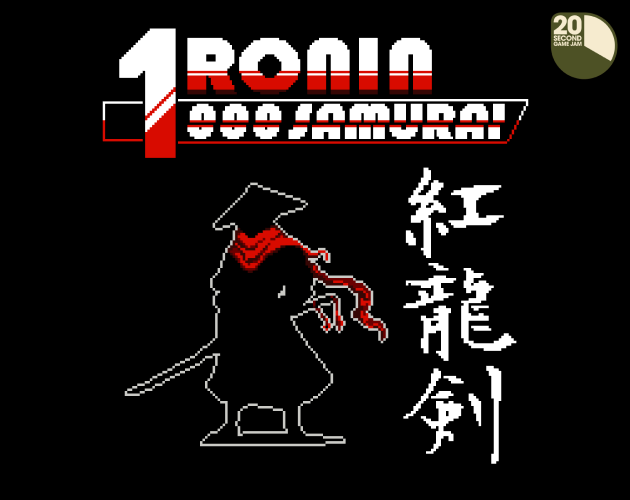 1 Ronin vs 1000 Samurai by wenz