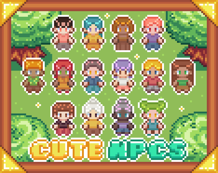 🎨 Idle One Piece Designs - Cozy Fae Cute 16x16 Pixel Base by Cozy Fae