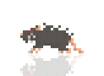 (FREE) Dungeon Rat - Sprite animations by Originum