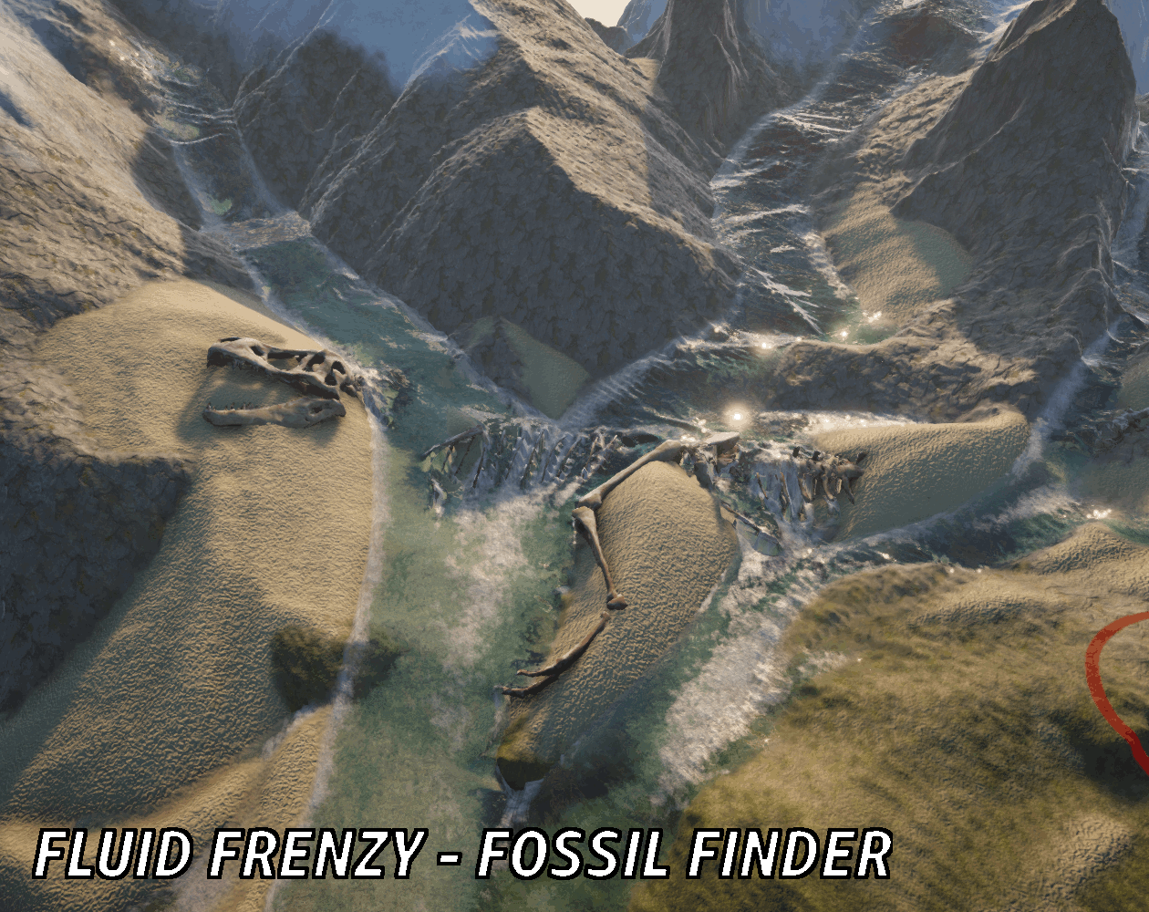 Fluid Frenzy - Fossil Finder - Mobile by Frenzy Byte
