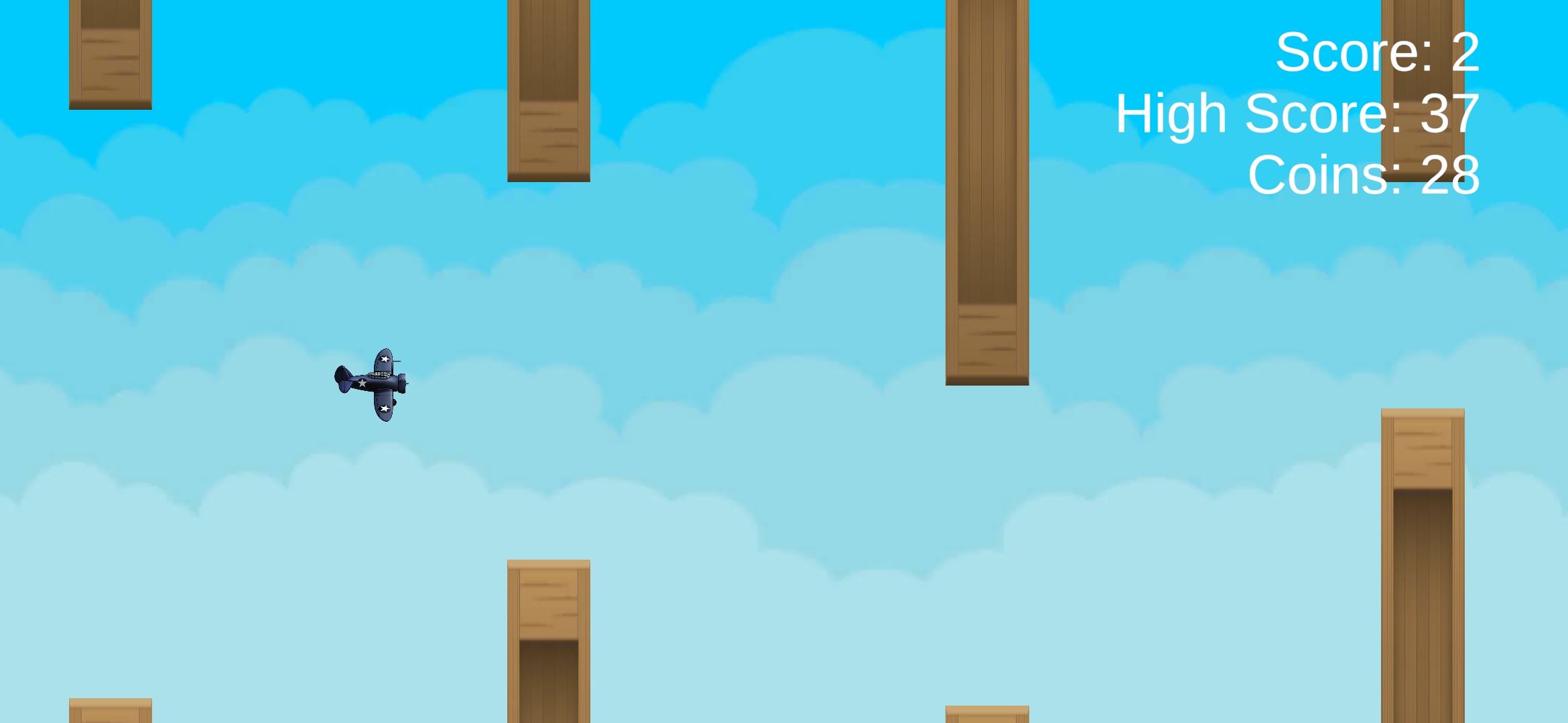 Flappy Plane by Deedlebeatle