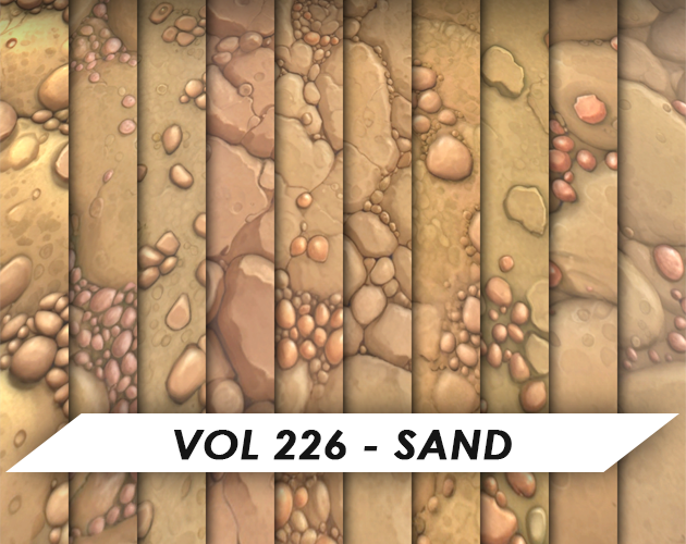 Stylized Textures – Vol 226 – Sand by oleekconder