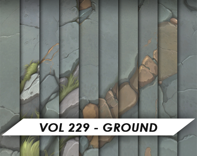 Stylized Textures – Vol 229 – Ground by oleekconder