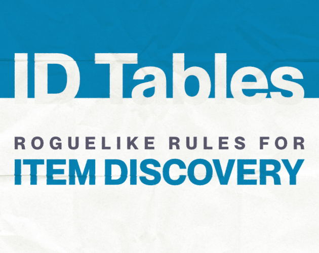 ID Tables by Paolino Caputo