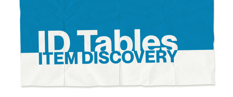 ID Tables by Paolino Caputo