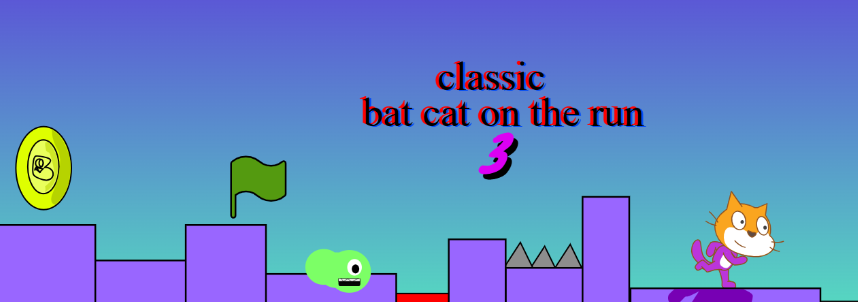 Bat cat on the run 3 classic by supercrazy33