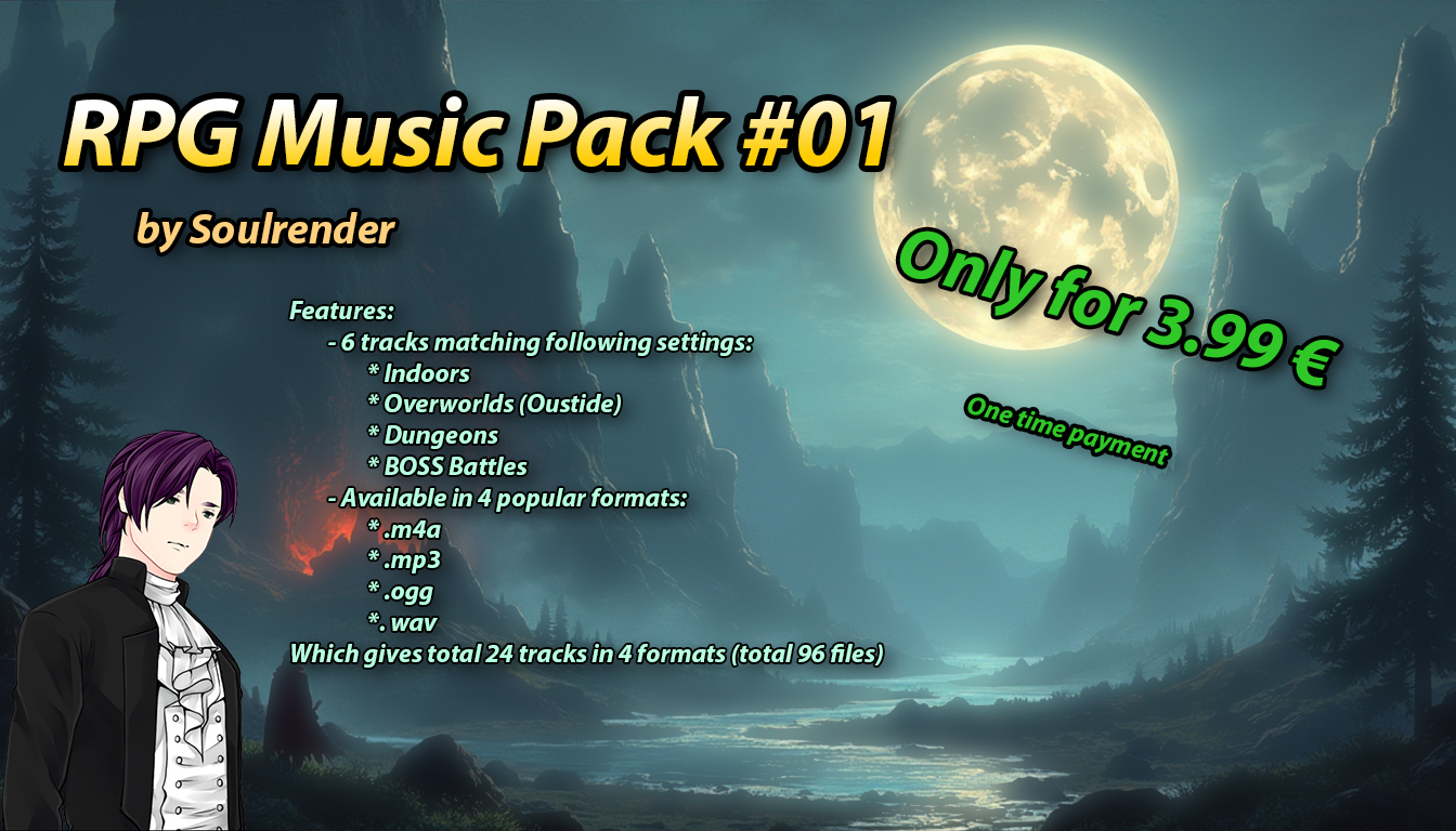 RPG Music Pack #01 by Soulrender