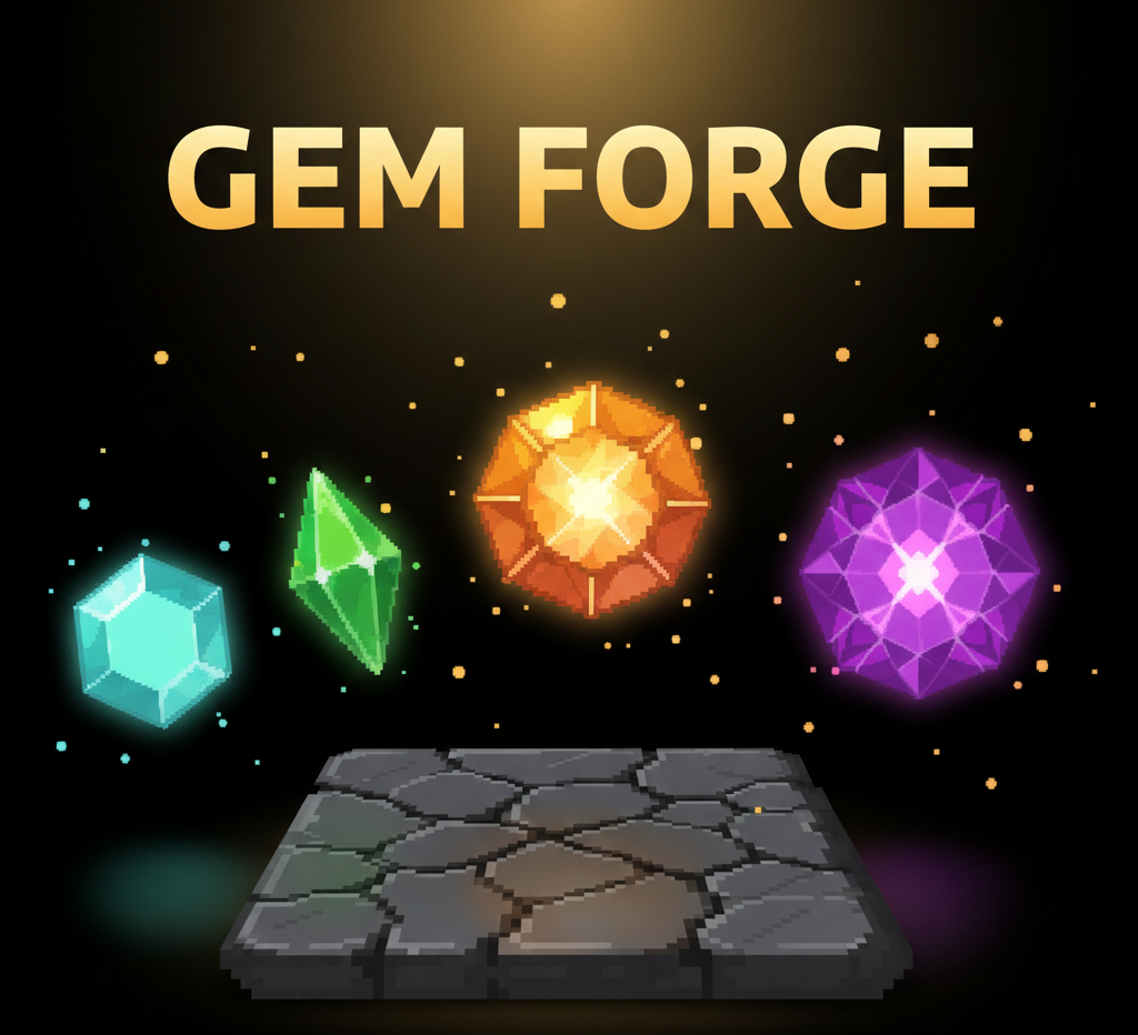 Gem Forge by Riethu-AK for Gem Jam 2025 - itch.io