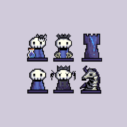 Undead chess set by Sfreknis