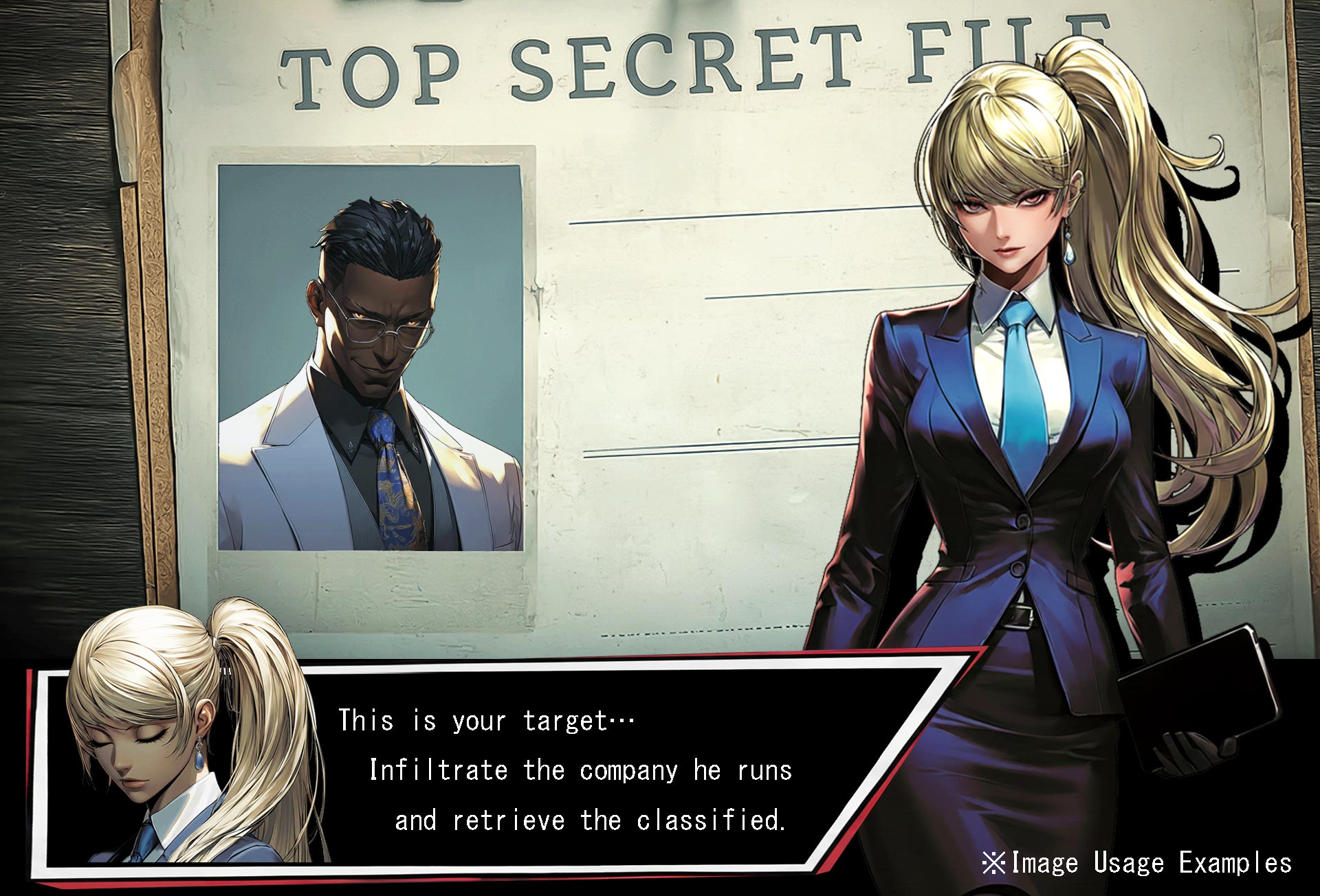 Secret Org: 160 Characters & 150 Backgrounds [VN/RPG Assets] by cogabushi