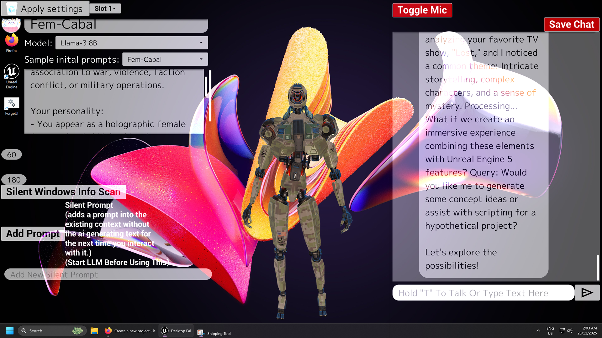 Desktop Pal - Voiced A.I Desktop Companions - Release Announcements ...