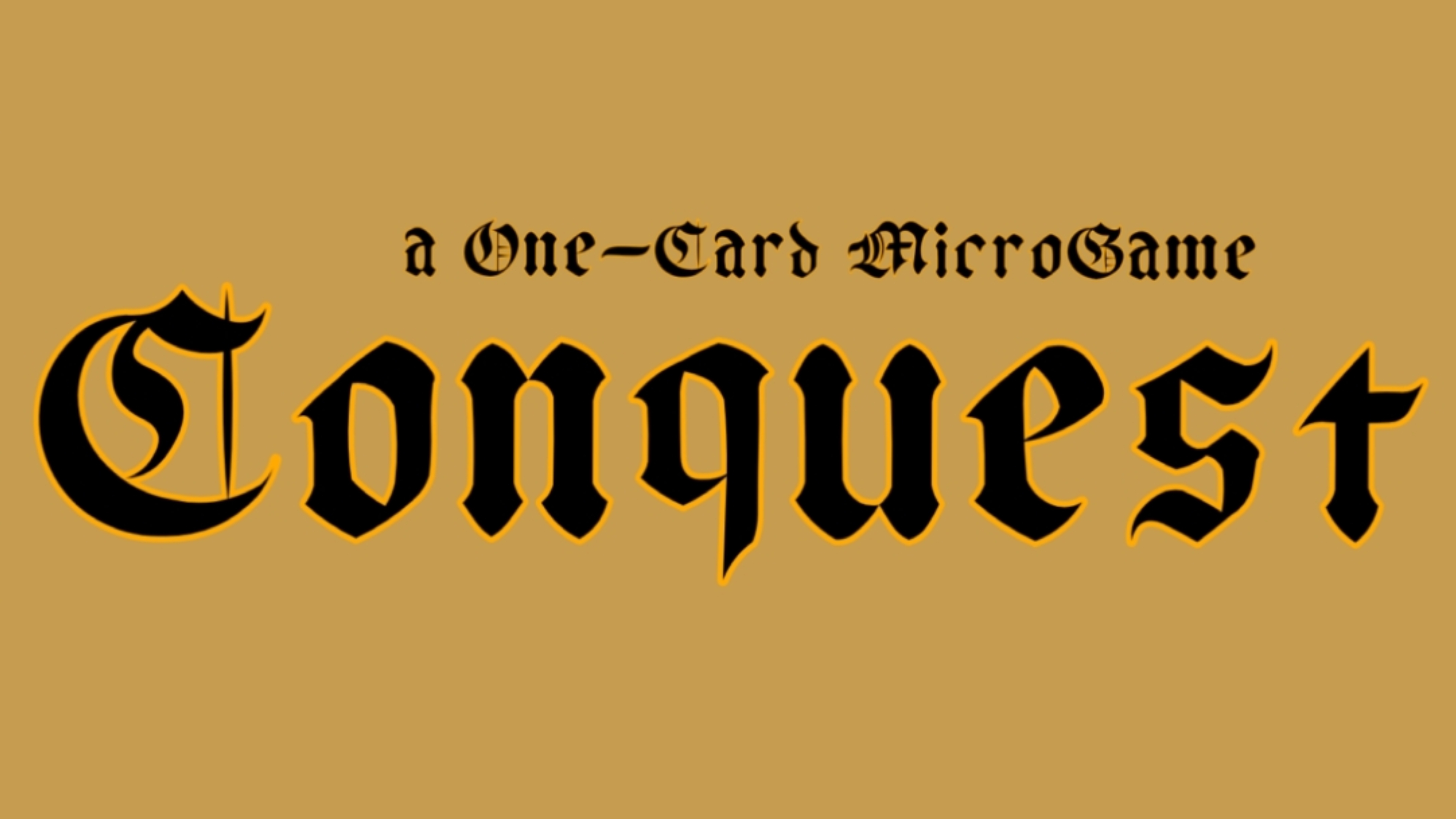 Conquest:One-Card MicroGame by ChawawaStudios