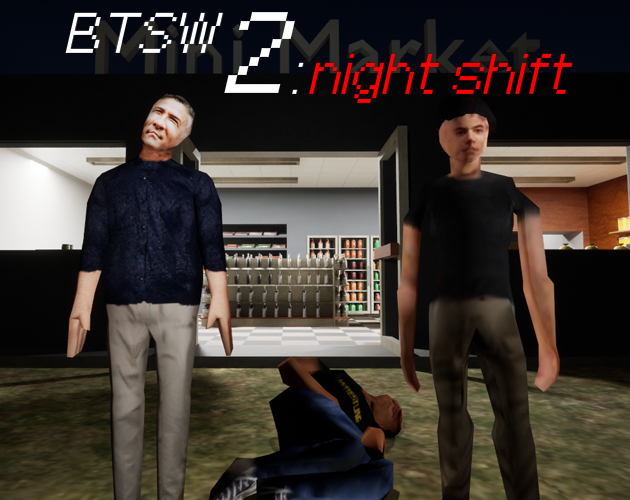 BTSW2:night shift-PS1-style game with multiple endings - Beware the sleepwalker2:night shift by ...