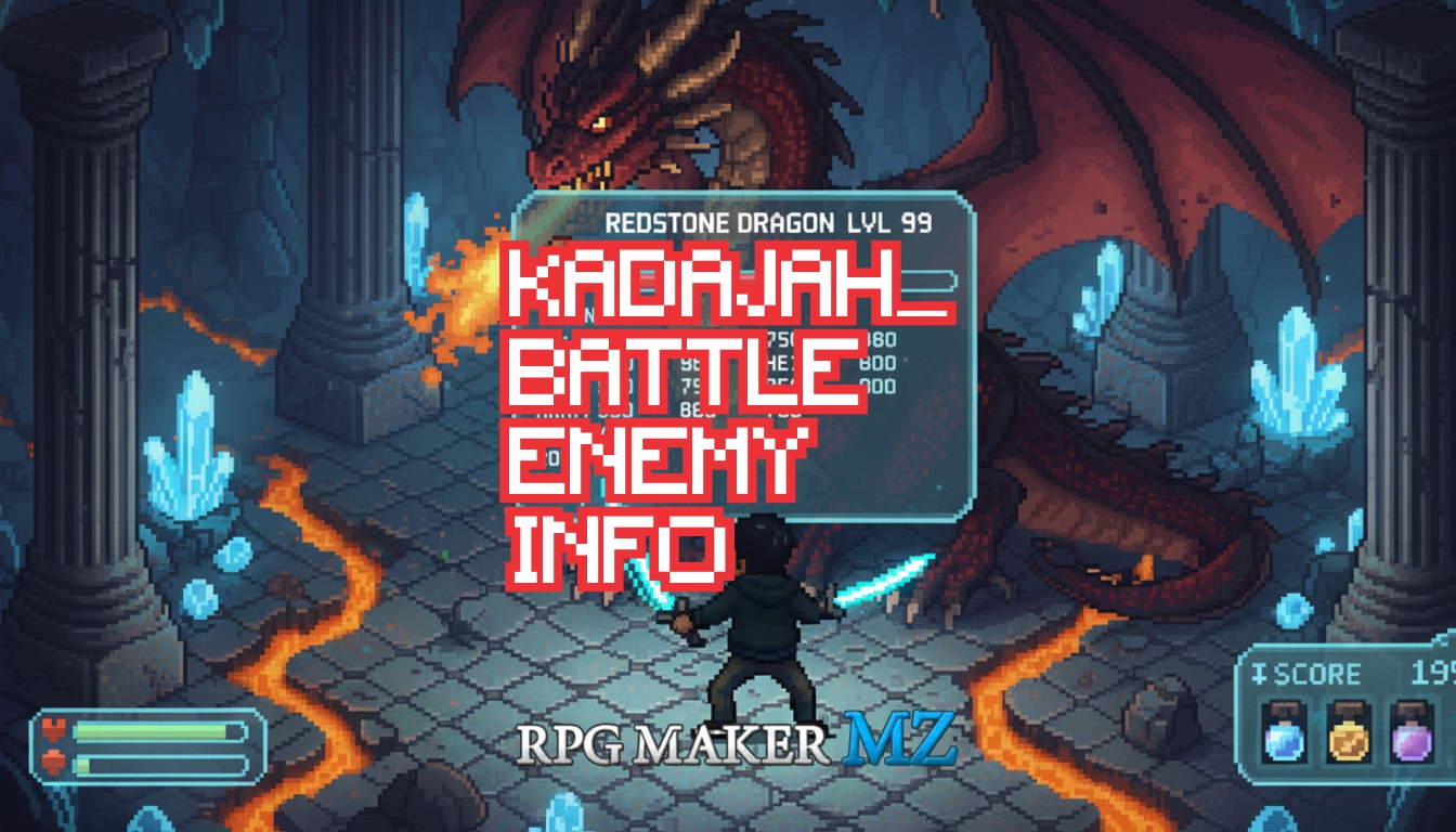 Kadajah's Battle Enemy Info for RPG Maker MZ by Kadajah