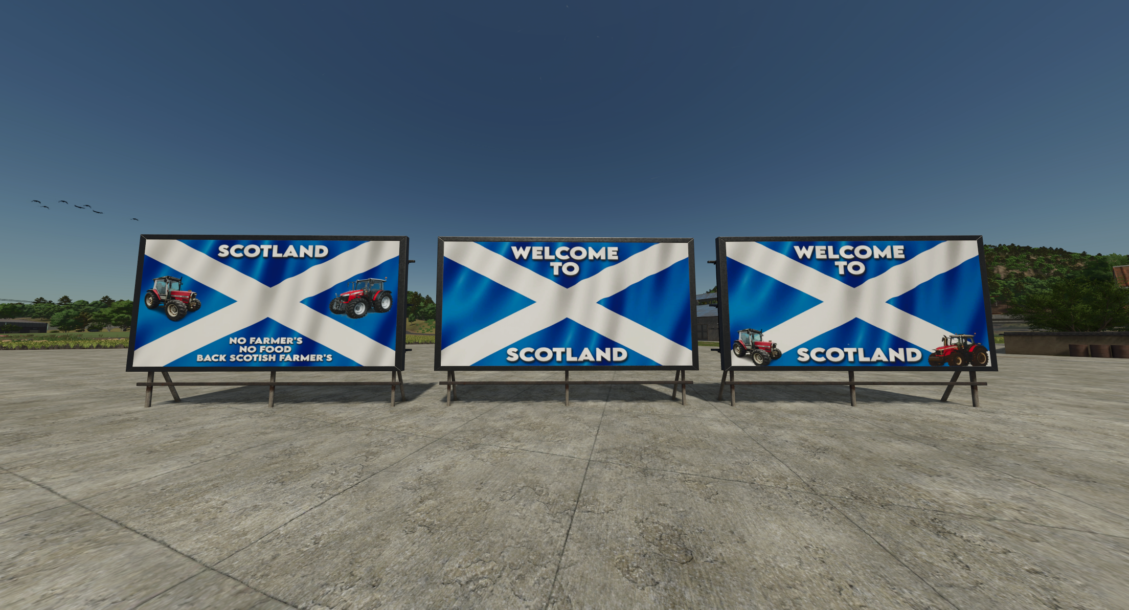 FS25 SCOTISH BILLBOARD PACK by SlothSquadGaming